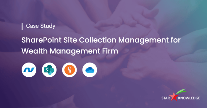 SharePoint Site Management for Wealth Management Firm