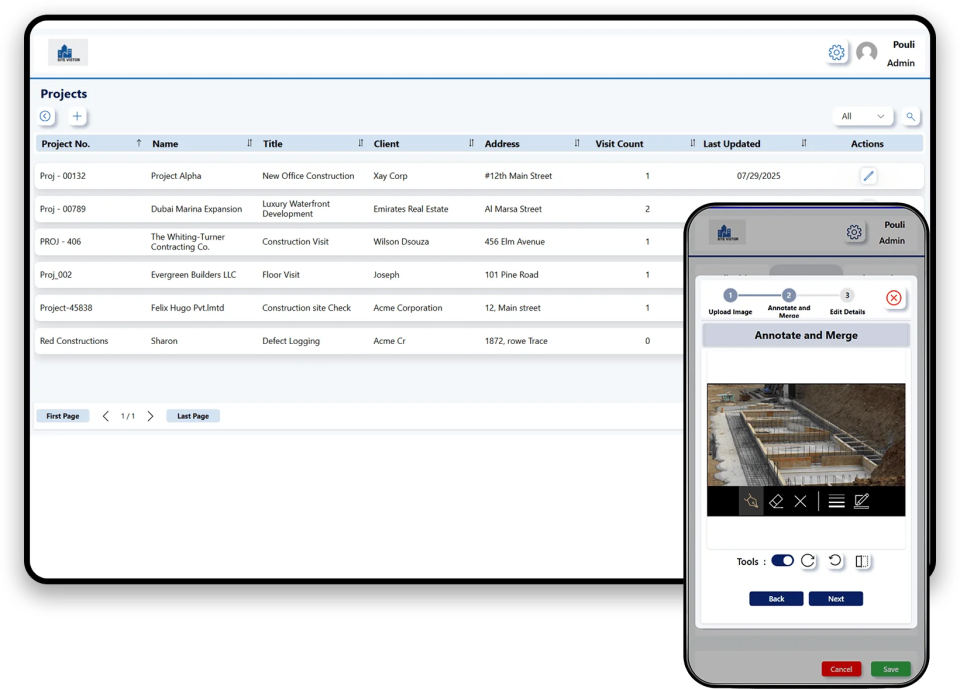 Site Visitor Pro | Construction Site Inspection & Reporting App